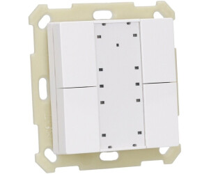 MDT Taster Plus 55 KNX 4-fach, Reinweiß glänzend (BE-TA55P4.G2) ab 77. ...
