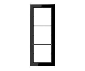 Jung Abdeckrahmen Flat Design 3-fach schwarz (FD983SW) ab 12.63 ...
