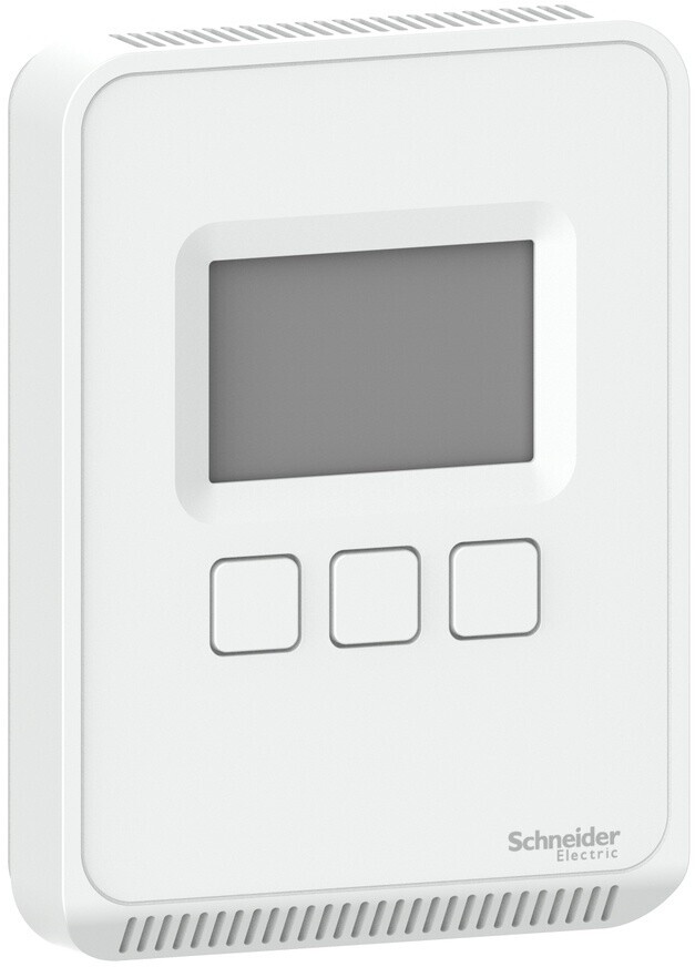 Schneider Electric SpaceLogic SLP Raumfühler CO2, VOC, Temperatur, LCD ...