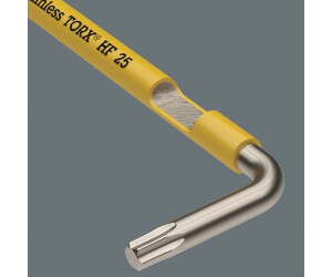 Wera 3967 SXL HF TORX® Winkelschlüssel TX 27 x 172mm, Edelstahl, lang ...