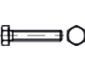 REYHER Sechskantschraube ISO 4017 VG M5x6 Stahl 8.8 (040178000050006 ...