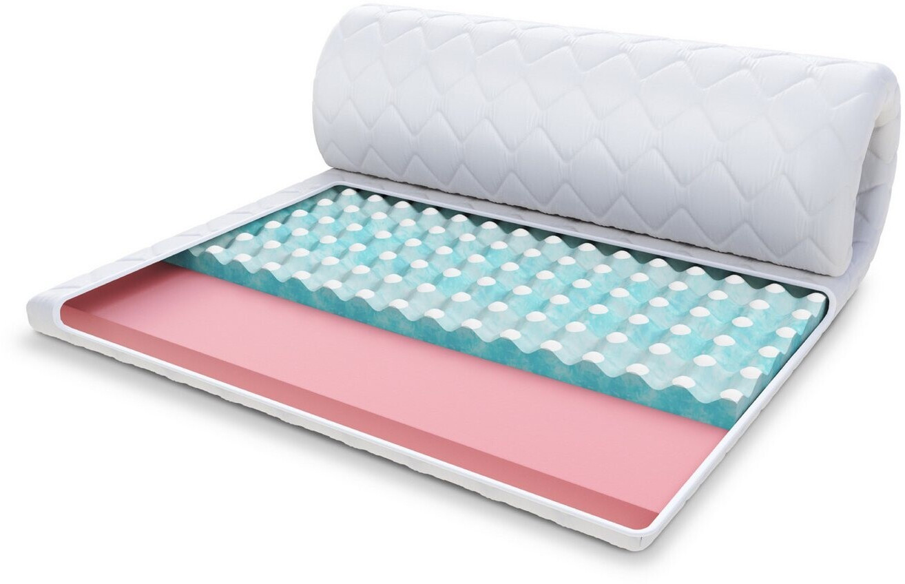 FDM Malta Matratzentopper Visco-Schaum 80x200cm 8cm H2/H4 (NAKLADKA ...