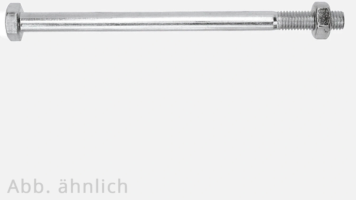 Industrial Quality Supplies Sechskant-Schaftschraube mit Mutter DIN 601 ...