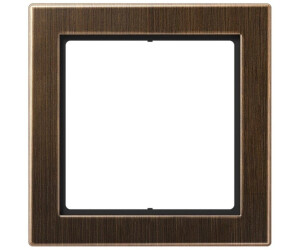 Jung Abdeckrahmen Flat Design 1-fach Metall Messing antik (FDME2981AT ...
