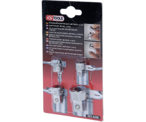 KS Tools GEARplus Stecknuss-Adapter-Satz metrisch, 4-tlg. (503.4286) ab ...