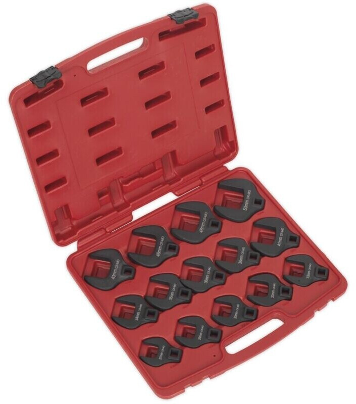 Sealey Gabelschlüssel-Satz 14-teilig 1/2" Antrieb Metrisch (AK59831) ab ...