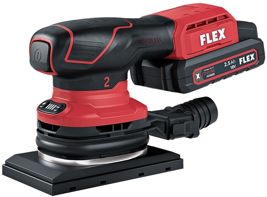 Flex-Tools OSE 2-80 18-EC Akku-Schwingschleifer 18V mit ...