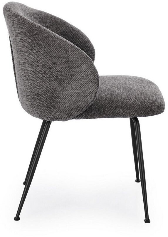 Bizzotto Gesien Stuhl Chenille-Stoff Dunkelgrau (Gesien) ab 148.75 ...