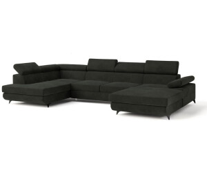 Masseno Rubano L-S Ecksofa U-Form mit Schlaffunktion & Bettkasten ...