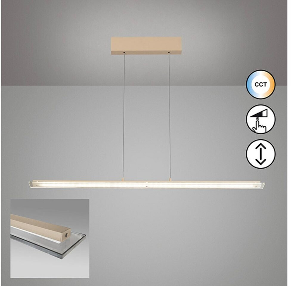 Fischer & Honsel Torvi LED-Pendelleuchte 1-flammig CCT höhenverstellbar ...