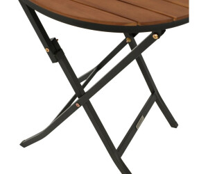 DEGAMO LIENZ Bistrotisch klappbar, rund 61,5cm, Akazienholz ...