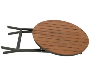 DEGAMO LIENZ Bistrotisch klappbar, rund 61,5cm, Akazienholz ...