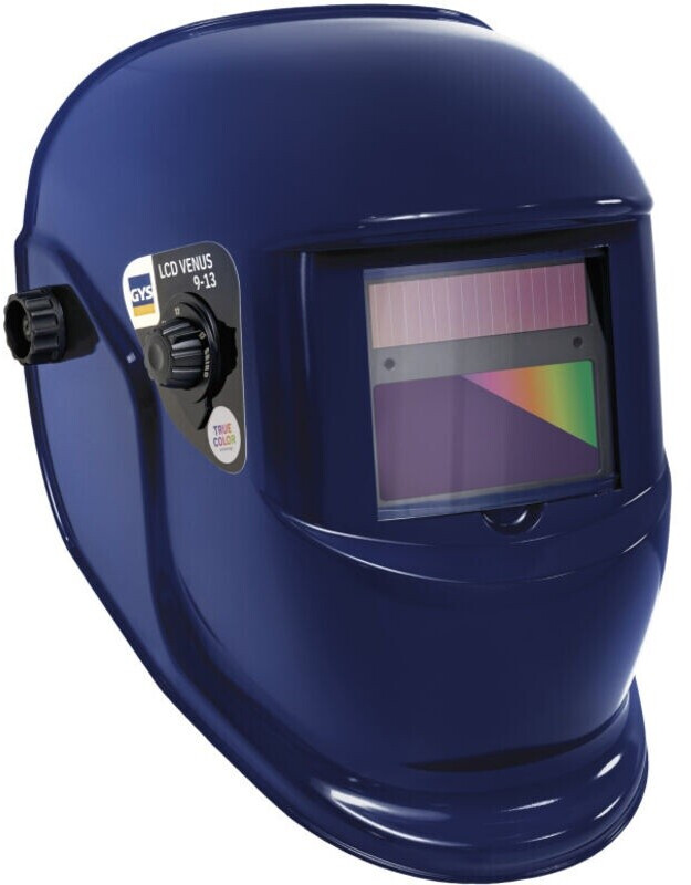 GYS LCD Venus 9/13 G Blue True Color Schweißhelm, Sichtfeld 92x42mm ...