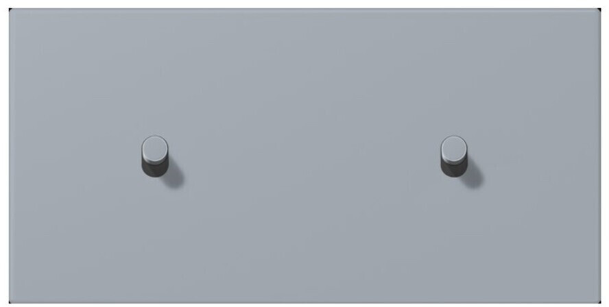 Jung LC 12-200 R 0 257 Abdeckung 2-fach mit Kipphebeln (LC12-200R0257 ...