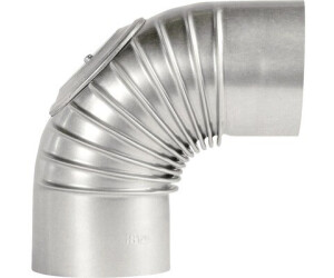 Bertrams Ofenrohr-Bogen 90° Ø130mm feueraluminiert mit ...