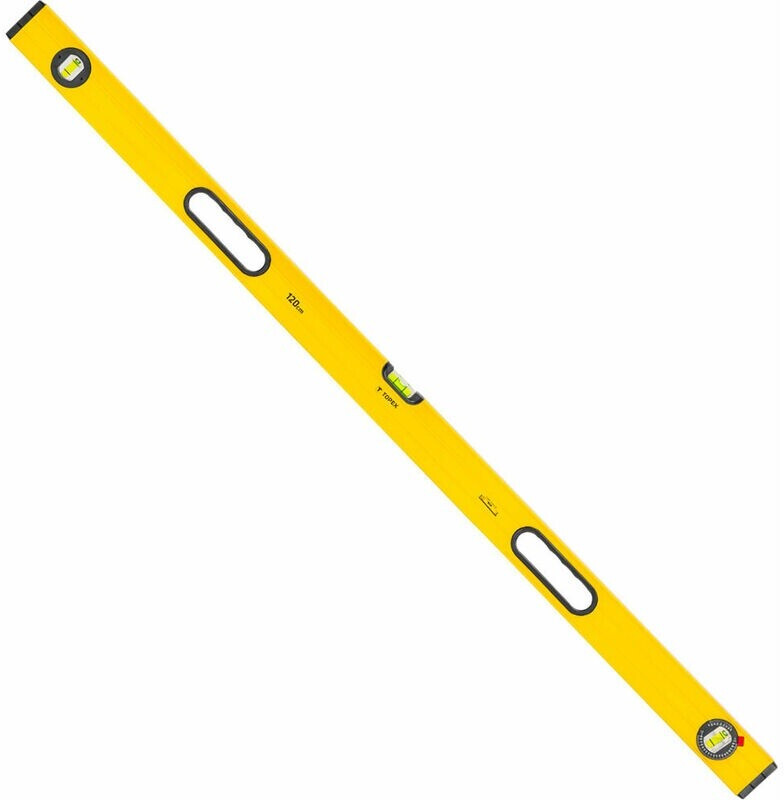 Buy Topex Spirit Level Aluminium Type 600, 120cm, 3 Vials (29C605) from ...