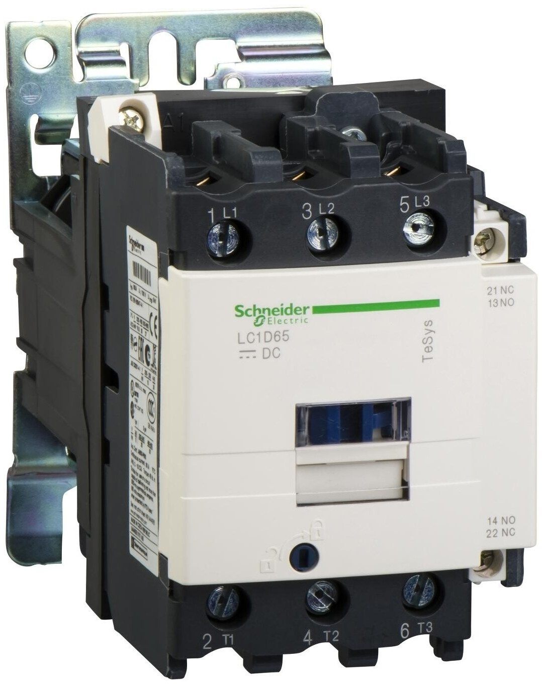 Schneider Electric Leistungsschütz 3P 95A 45kW AC3 Spule 24V DC ...