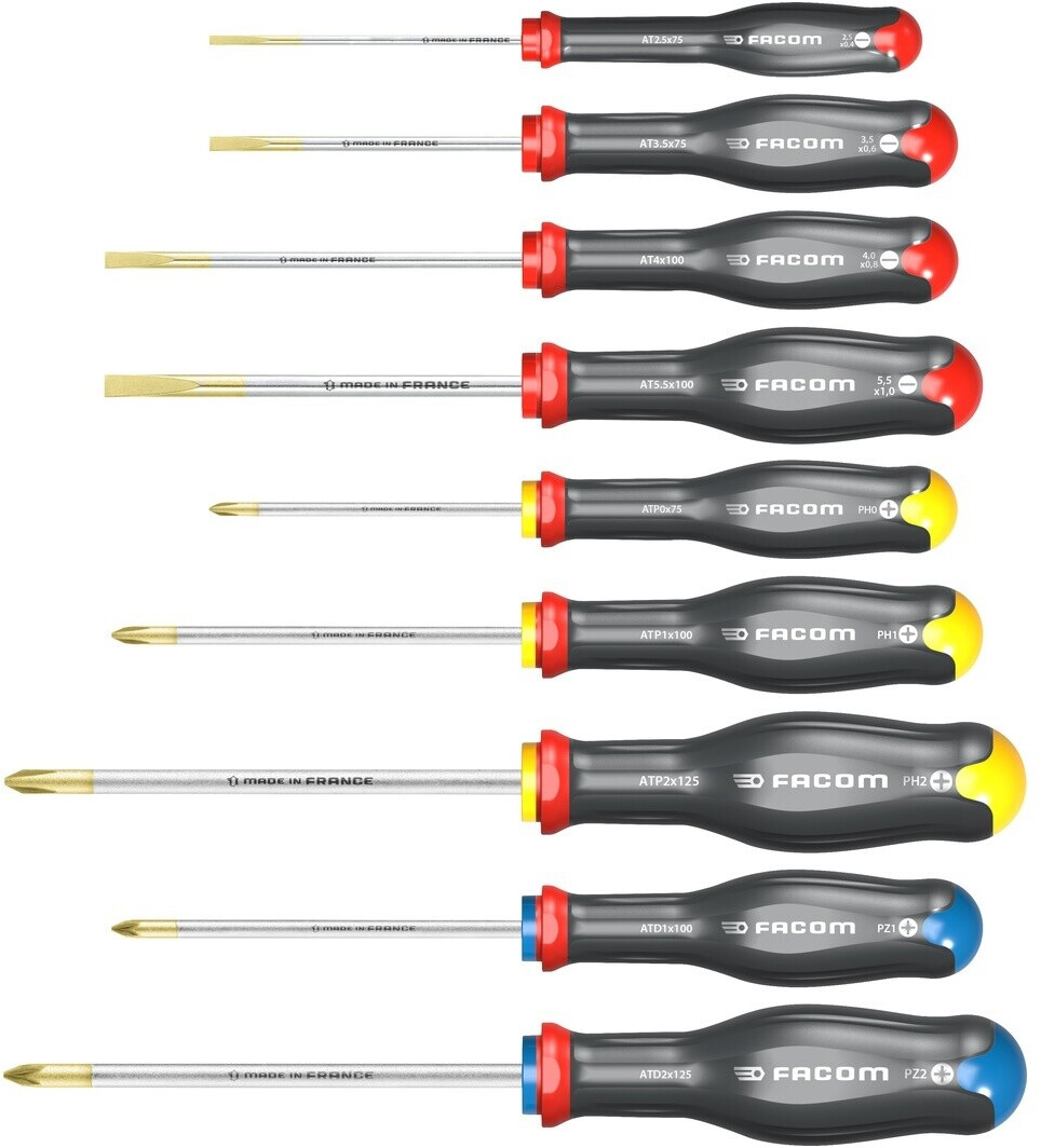 Facom Protwist Schraubendreher-Set, 9-teilig (AT.9PB) ab 65.91 ...