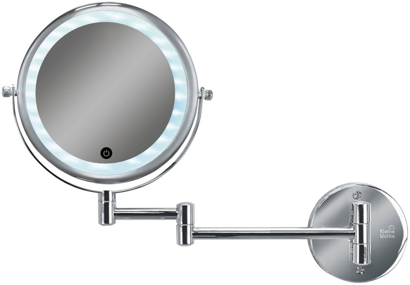 Kleine Wolke Lumi Mirror Kosmetikspiegel 7-fach Vergrößerung, rund ...