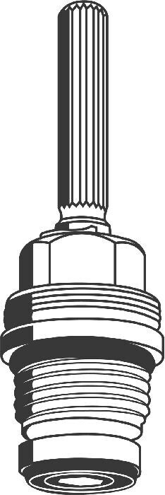 GROHE Oberteil 1/2" für UP-Ventile, verschraubbar (07148000) ab 14.8 ...