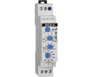 ENTES MCB-8 Multifunktions-Zeitrelais 24V/DC, 24V/AC, 230V/AC 0,1s-30h ...