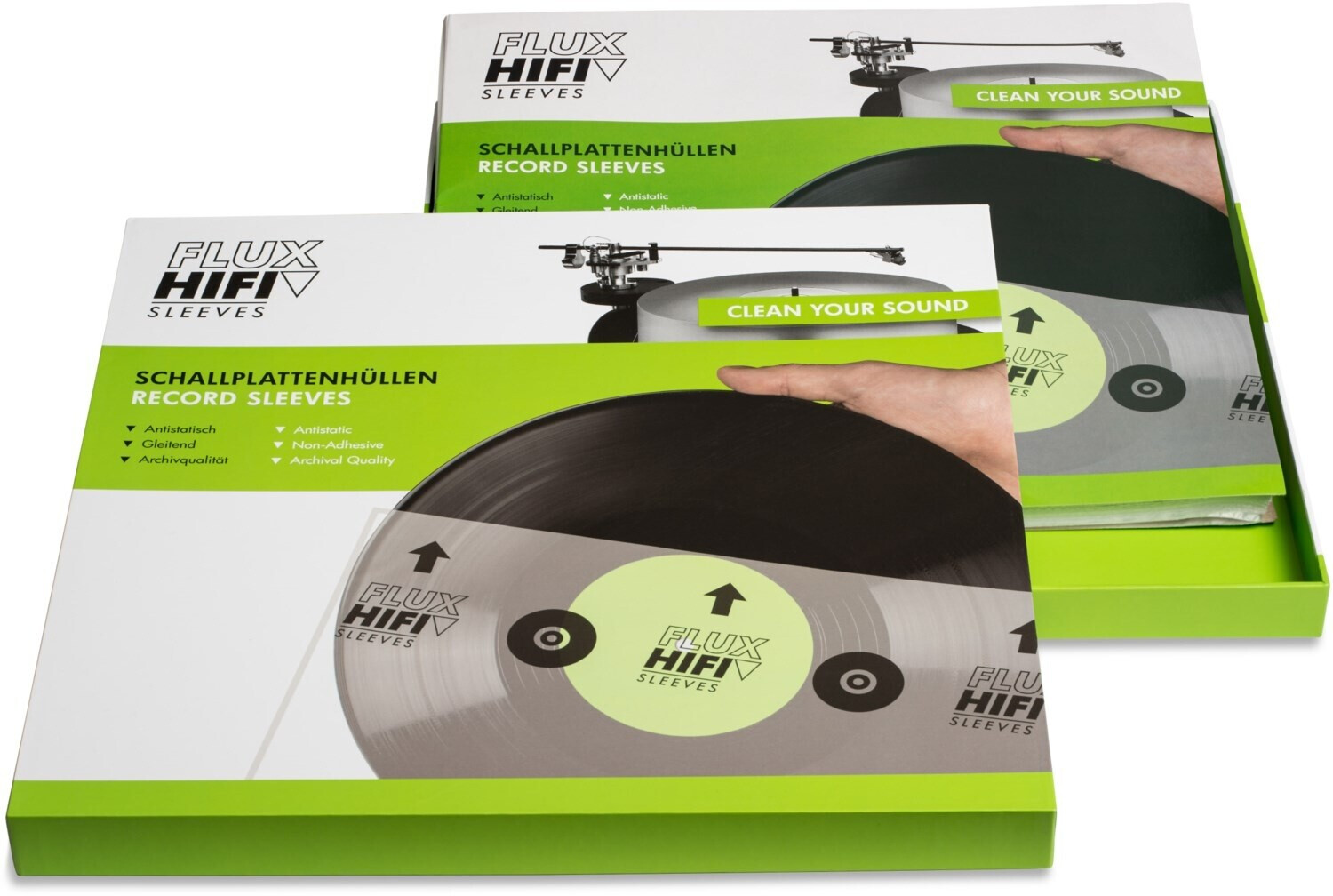 Flux Hifi FLUX-Hifi Innenhüllen für Schallplatten Vinyl Sleeves 50 ...