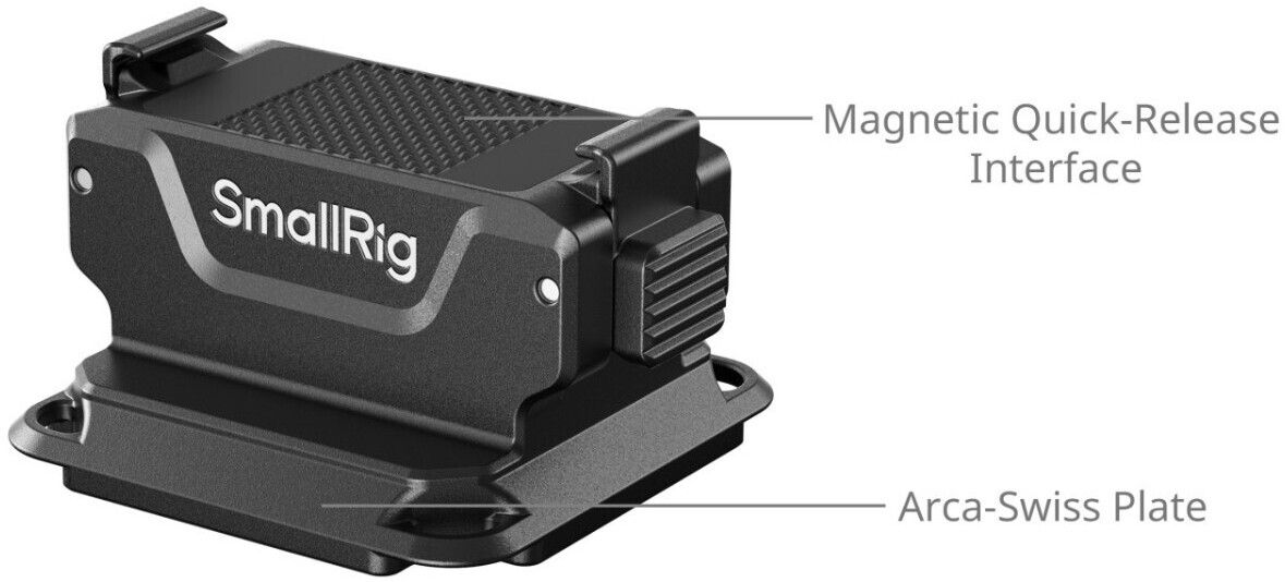 SmallRig 6014 Bidirectional Attachable Mount to Arca-Swiss Adapter for ...