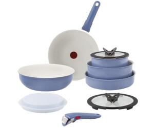 Tefal Ingenio Serenity 11-piece cookware set, blue salt a € 87,82 (oggi ...