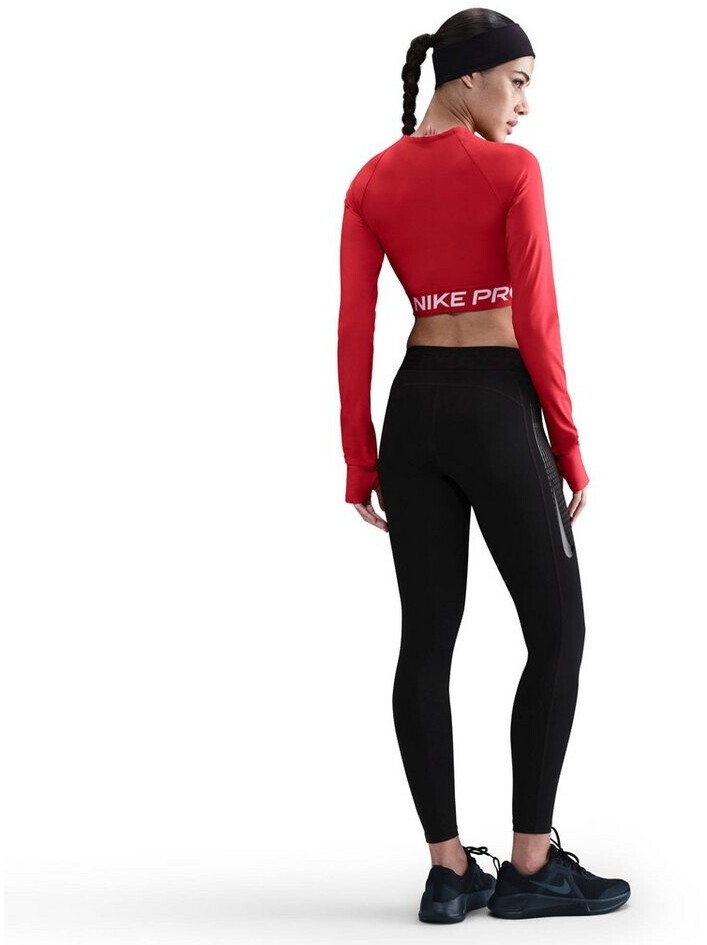 Nike Pro Full-Length Mid-Rise Leggings (HV2348-010) black/white au ...