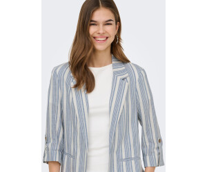 Only ONLGOA Leinen Blazer (15363727) opal/weiß ab 39.99 € | Vergleiche ...