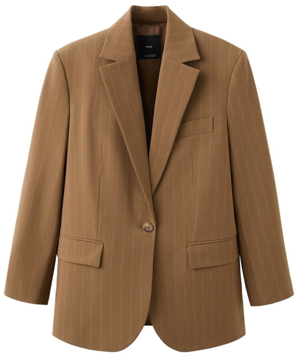 Mango SYSTECK Blazer Relaxed Fit (27095155) karamell/weiß ab 79.99 ...