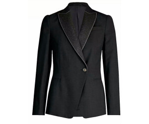 Brunello Cucinelli Sparkle-Lapel Embellished Bead Twill Blazer grau ab ...