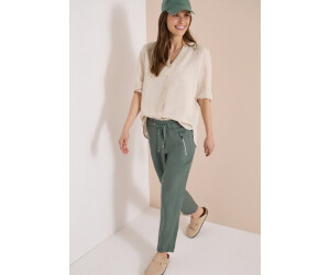 Cecil Style Chelsea Trousers Loose Fit Linen Mix (B380436) just khaki ...