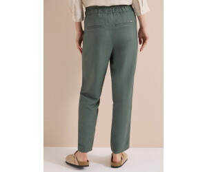 Cecil Style Chelsea Trousers Loose Fit Linen Mix (B380436) just khaki ...