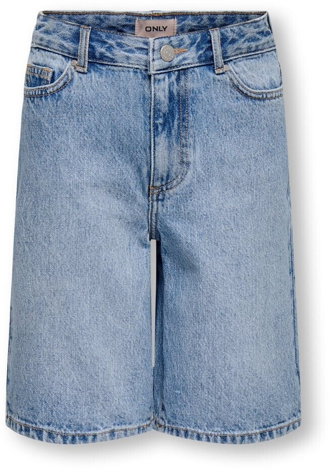 Only KOGSONNY HW Wide DNM Shorts Washed Black light blue denim ab 19.99 ...