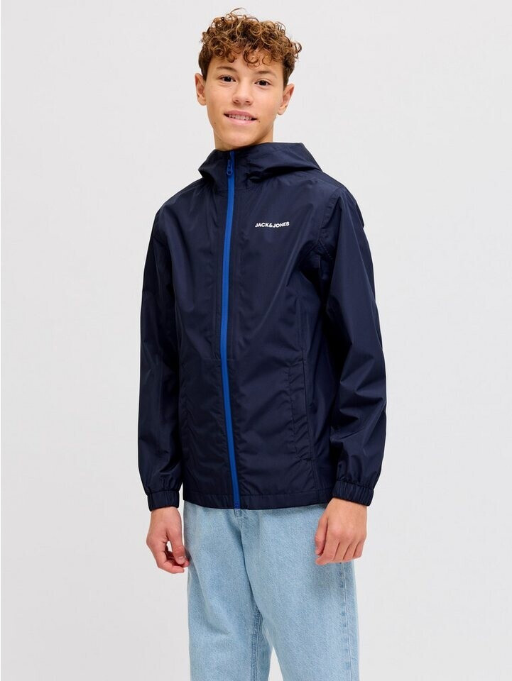 Jack & Jones JJEFLYNN RAIN JACKET Regular Fit (12289097) navy blazer ...