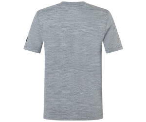 Super Natural Crazy Mouse Tee Merino Shirt cashmere grey melange ...