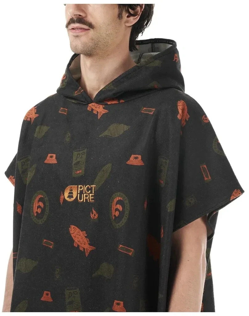 Picture Tasman Poncho Surf Poncho (ACC0203FTU) sea rider print ab 64.9 ...