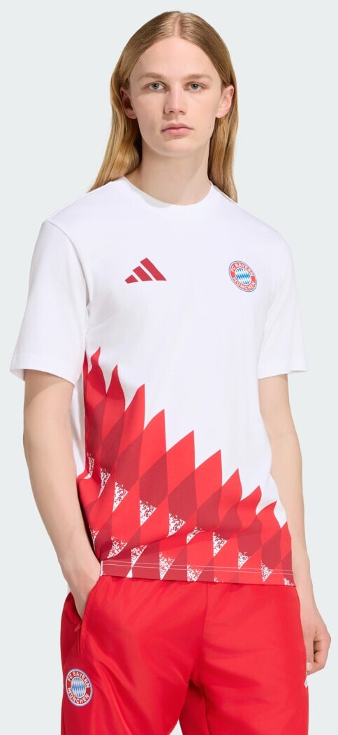Adidas FC Bayern München Anthem Graphic T-Shirt 2026/27 (KG2584) white ...