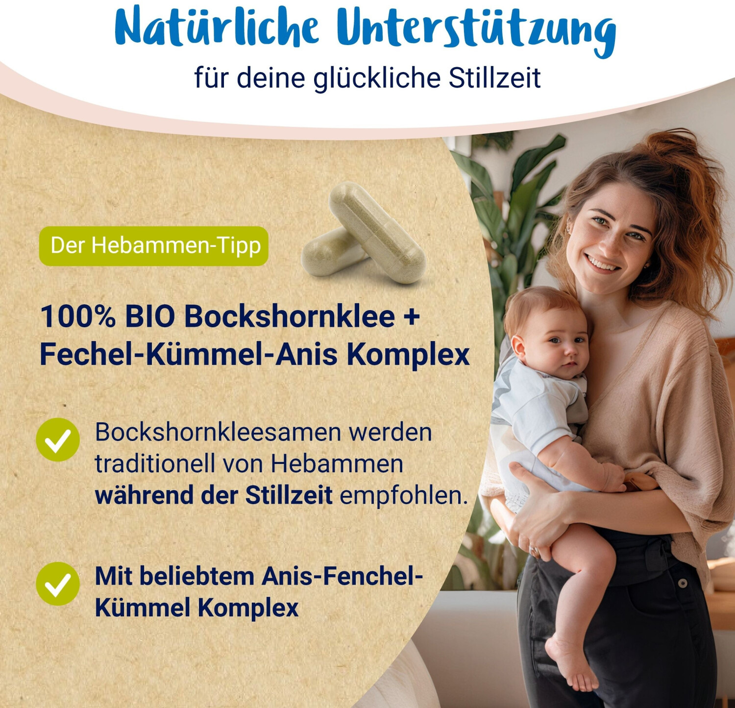 Pregni Vital BIO Bockshornklee Komplex mit Anis Kümmel Fenchel - von ...