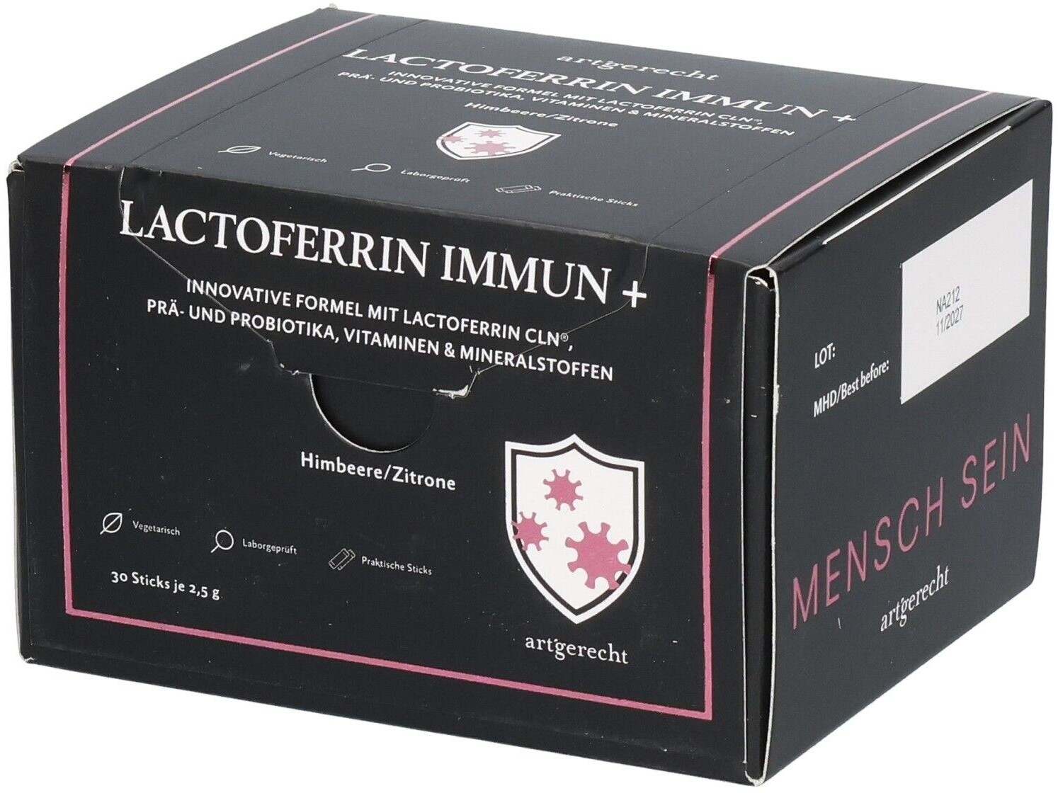 artgerecht GmbH Lactoferrin Immun+ Pulver Sticks 75 g ab 34.71 ...