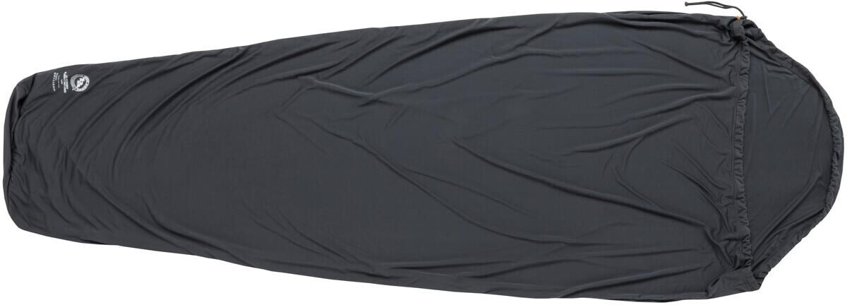 Big Agnes UL Recovery Sleeping Bag Liner (Regular - 183 cm) Asphalt ab ...