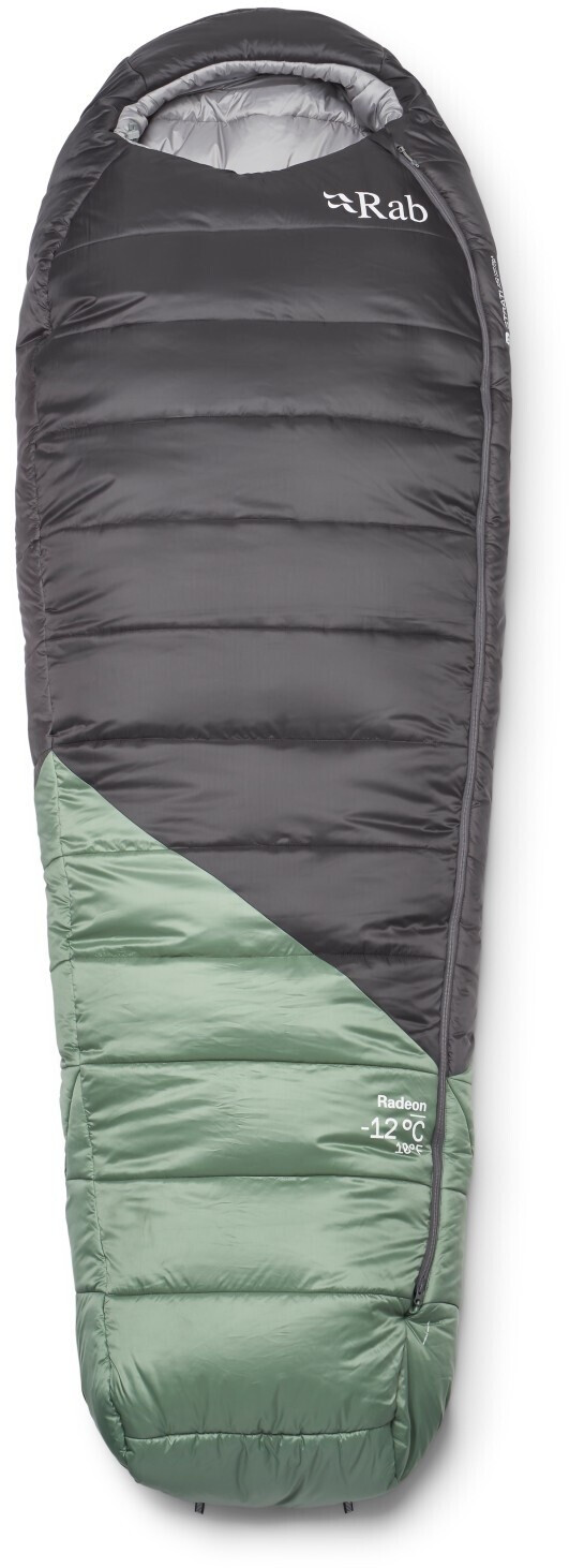 Rab Women's Radeon -12C / 10F (Long - 185 cm, Zip left) Dark Fig Green ...