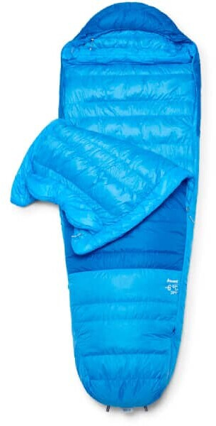 Rab Women's Ascent -6C/ 20F (Regular - 170 cm, Zip left) Dark Bluebird ...