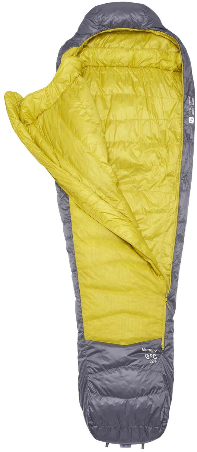 Rab Neutrino 0C / 32F (Regular - 185 cm, Zip left) Graphene / Dark ...