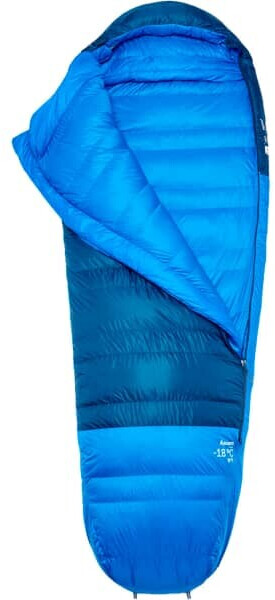 Rab Ascent -18C / 0F (Regular - 185 cm, Zip left) Tempest Blue / Maya ...