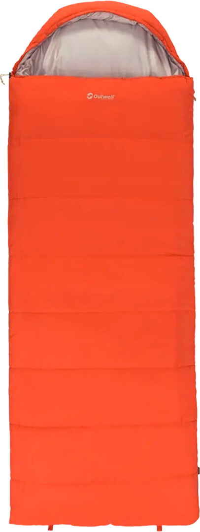 Outwell Campion Lux (225 x 85 cm - 195 cm, Zip left) Burnt Orange ab 38 ...