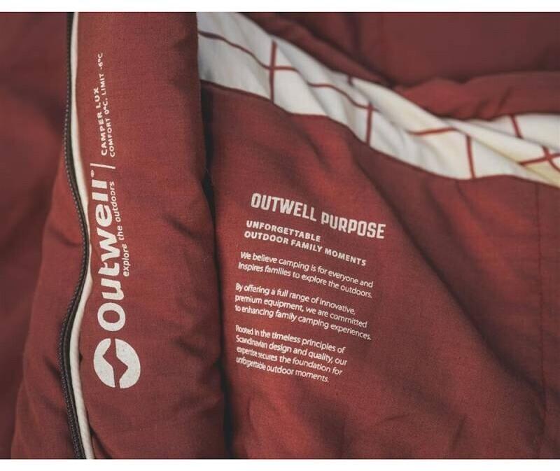 Outwell Camper Lux (235 x 90 cm, Zip left) Red ab 89.9 € | Vergleiche ...