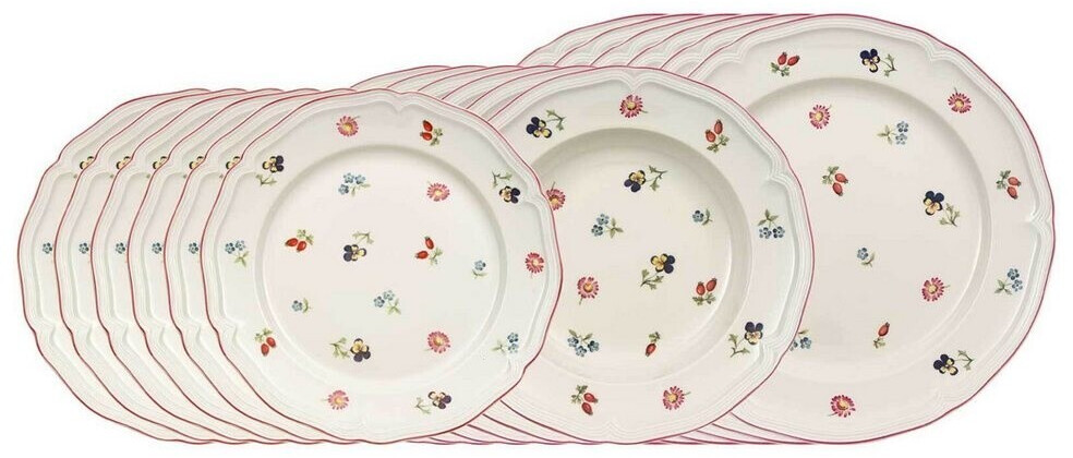 Villeroy & Boch Petite Fleur Teller-Set 18-teilig ab 590.45 ...