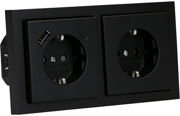 Busch-Jaeger A-BJ-Set-0532 (20 EUCB2USBAC-885 + 20 EUC-885 + 1722-885K ...